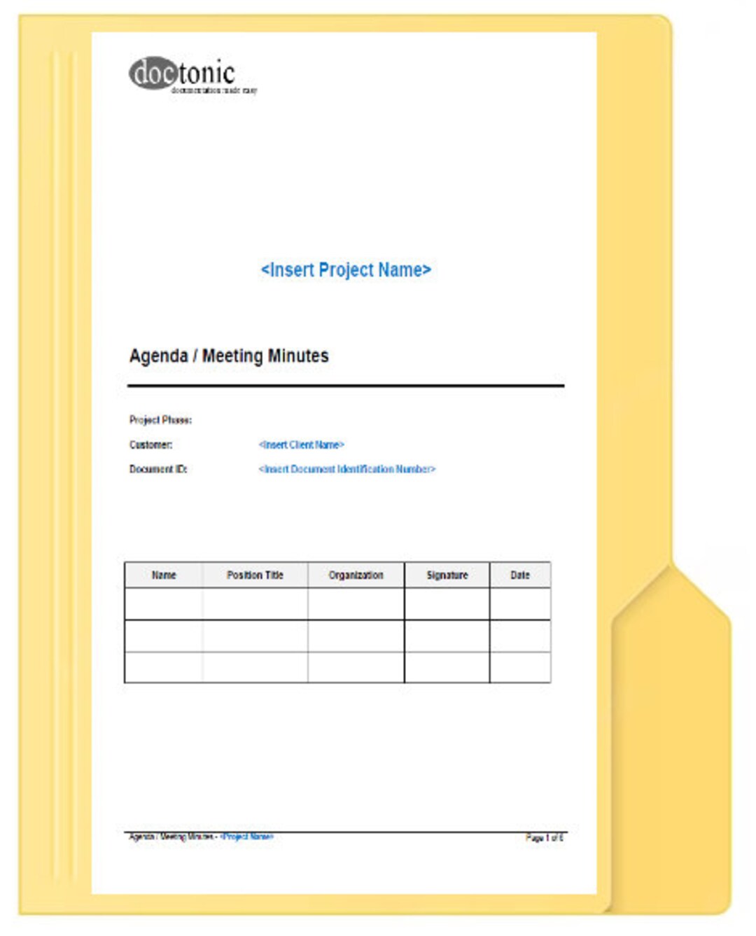 Meeting Agenda Template - Etsy