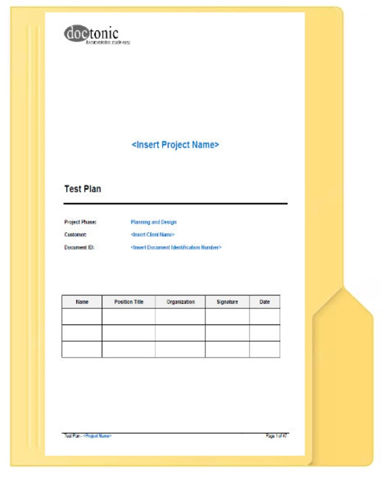 Test Plan Template - Etsy