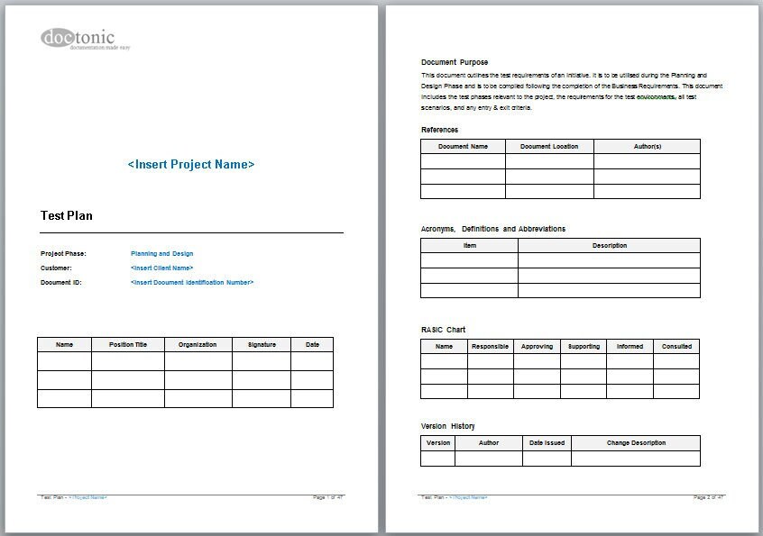 Test Plan Template - Etsy