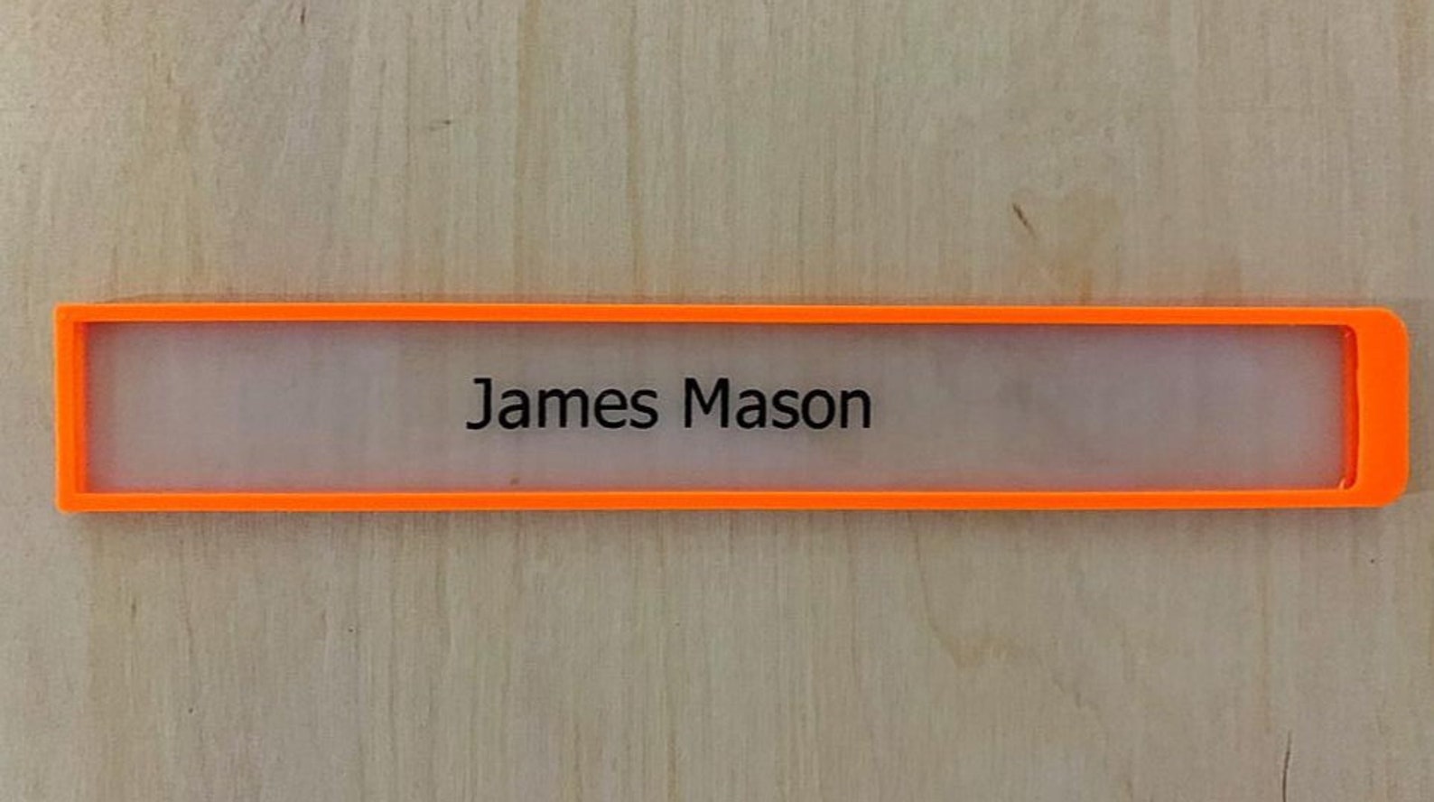 Door Name Sliders (personalised) - Etsy