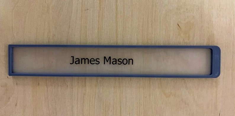 Door Name Sliders (personalised) - Etsy