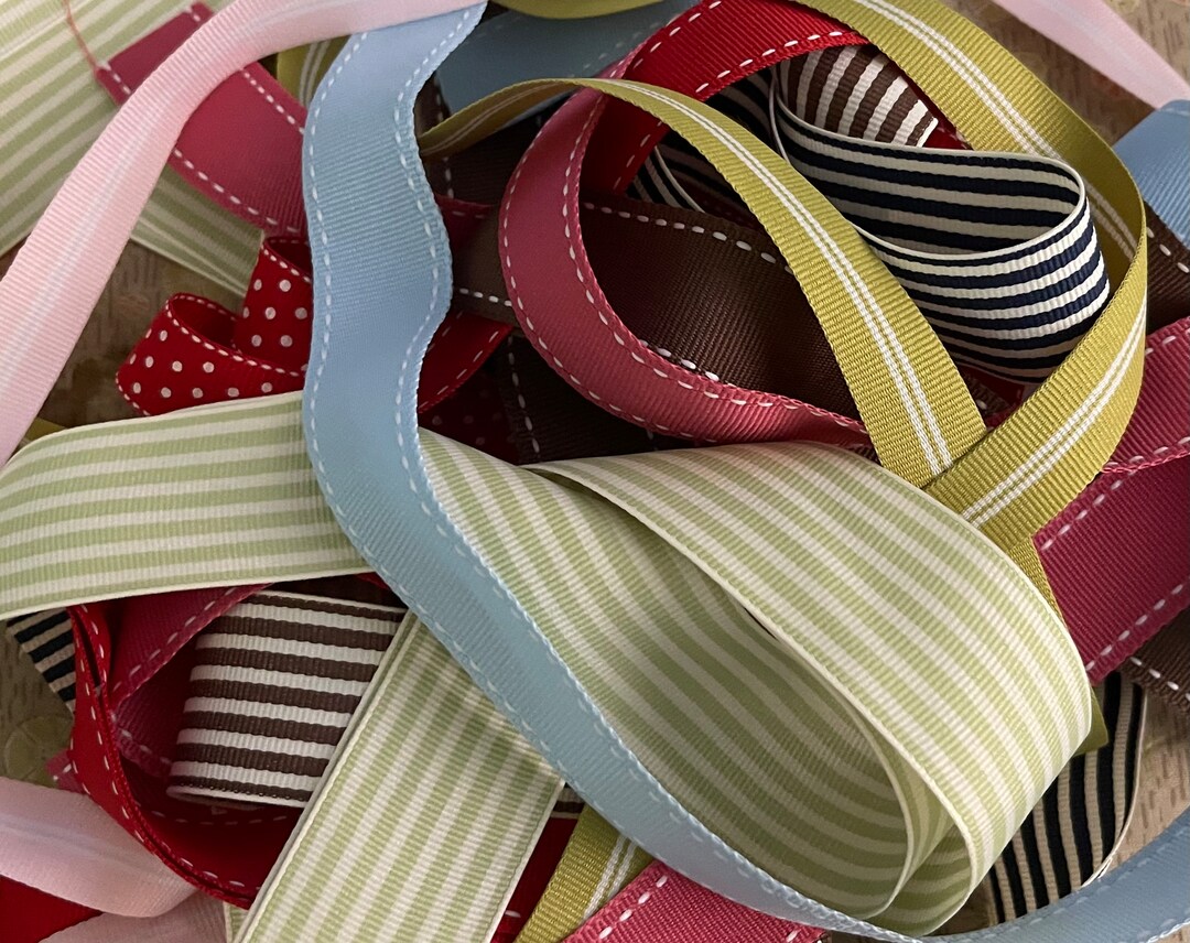 Grabbags, Grosgrain Ribbon, Assorted Colors, 20 Yard Pack - Etsy