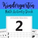 Printable Kindergarten Math Workbook-counting, Tracing, Addition ...