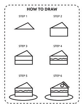Step-by-step Drawing Guide for Kids-printable Drawing Activity-learn to ...