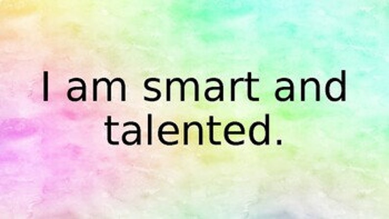 Daily Affirmations PPT for Student-50 Unique Affirmations to ...