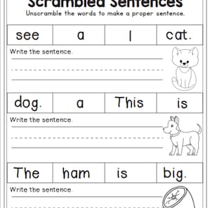 Kindergarten Fall Theme Literacy Workbook-letter Recognition-phonics ...