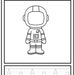 Alphabet Draw & Trace Printable Workbook With Cover-prek to 1st Grade ...