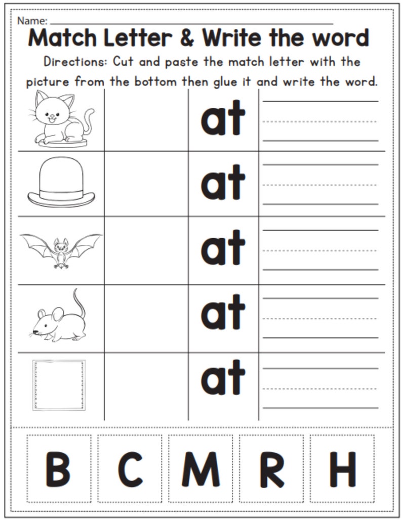 Kindergarten Fall Theme Literacy Workbook-letter Recognition-phonics ...