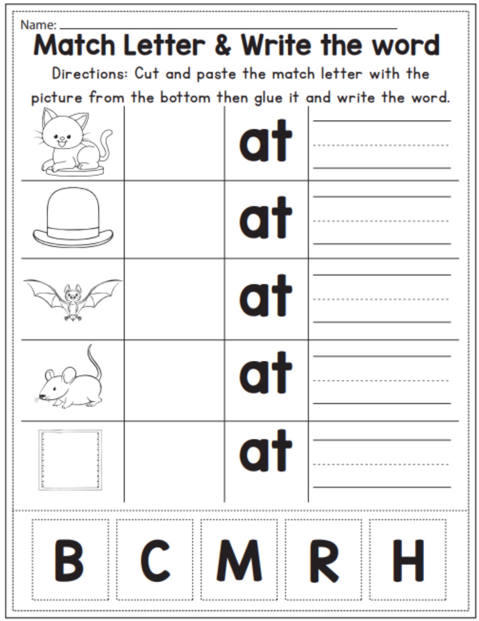Kindergarten Fall Theme Literacy Workbook-letter Recognition-phonics ...