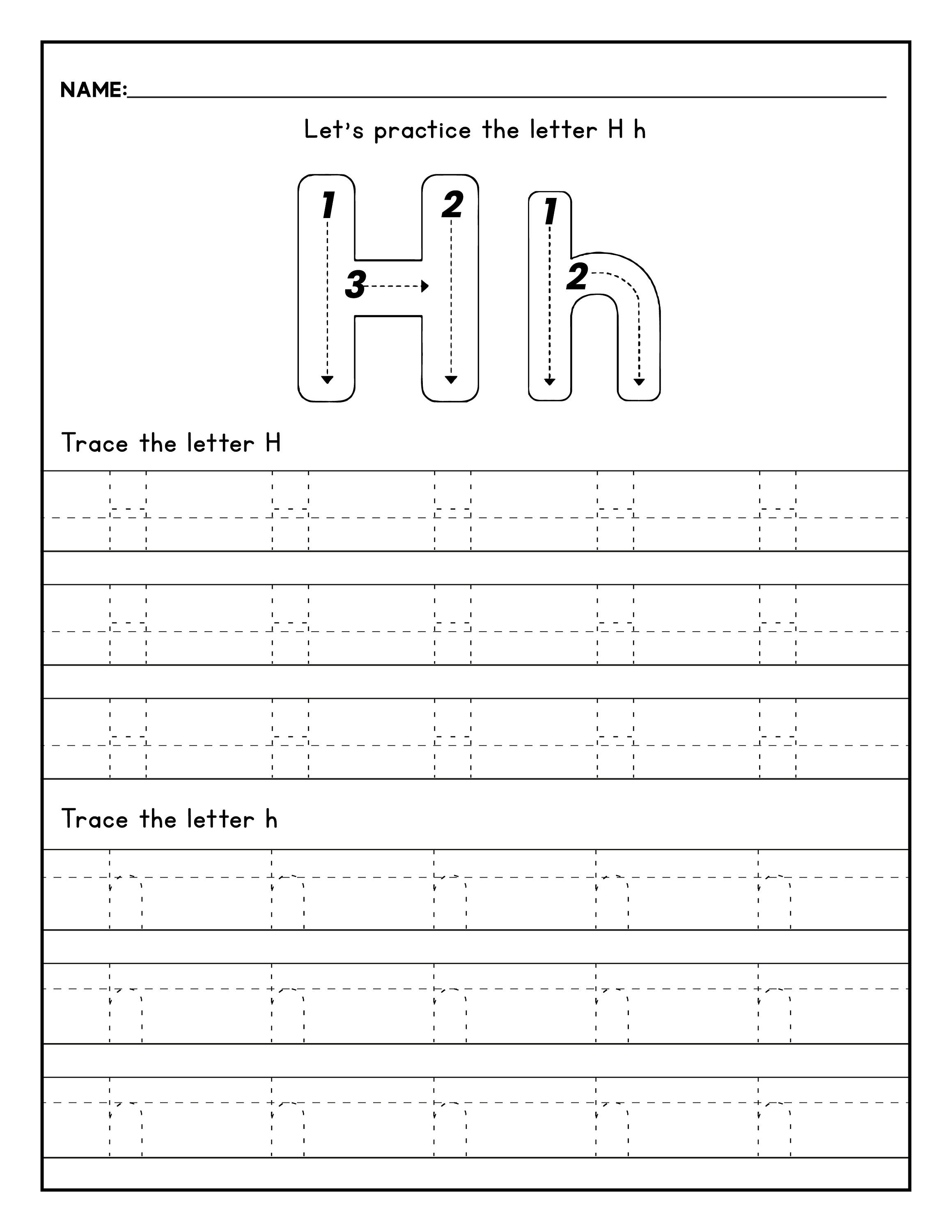 Printable Alphabet Tracing Worksheets - 26 Pages With Stroke Order ...