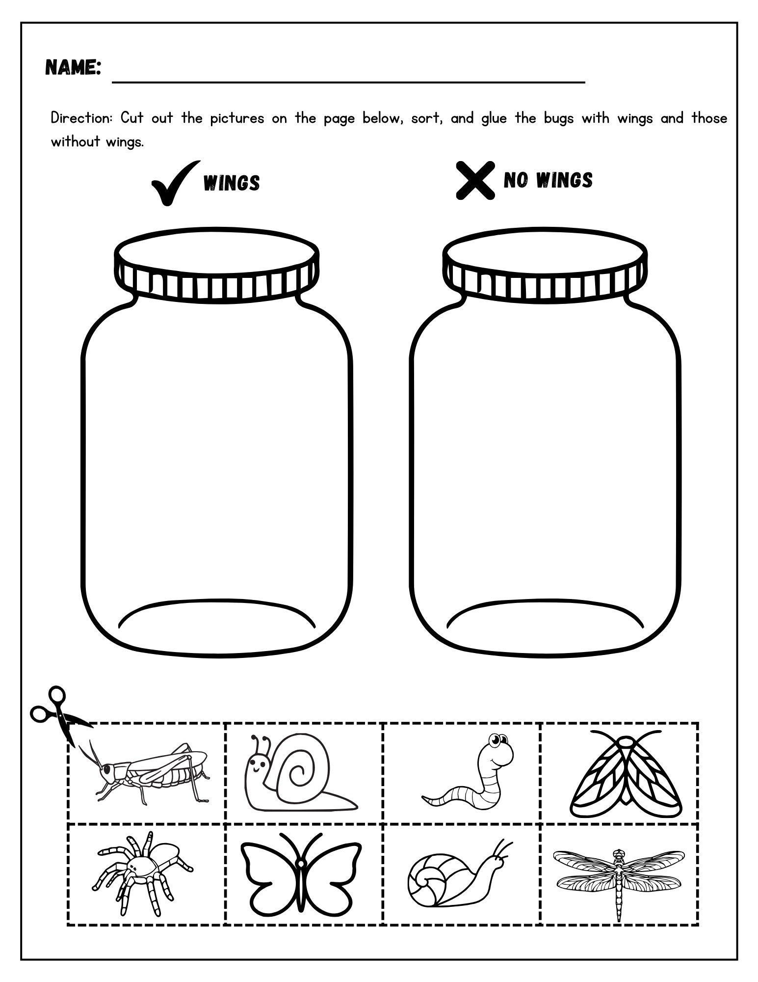 Bug Themed Workbook-letter Recognition, Number Recognition, Counting ...