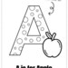My Alphabet Printable Coloring Book With Cover Page-prek to ...