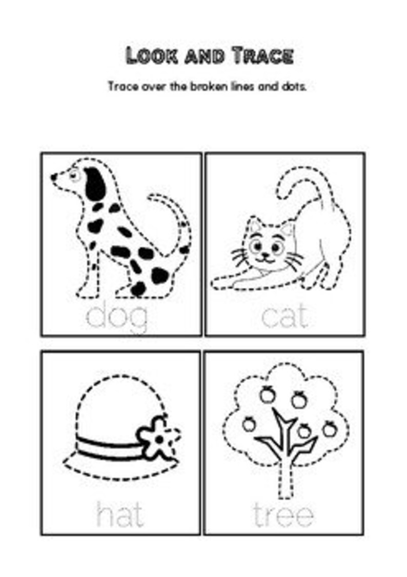 Building Blocks Worksheets-41 Pages of Prek & Kindergarten Skills ...