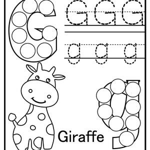 Alphabet Tracing & Dotting Worksheets | Capital and Lowercase Letter ...