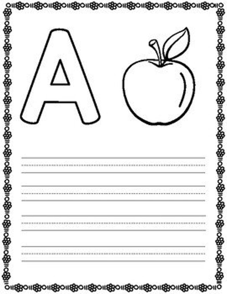 Alphabet Poetry Printable-reading, Tracing & Writing Poetry-abc ...