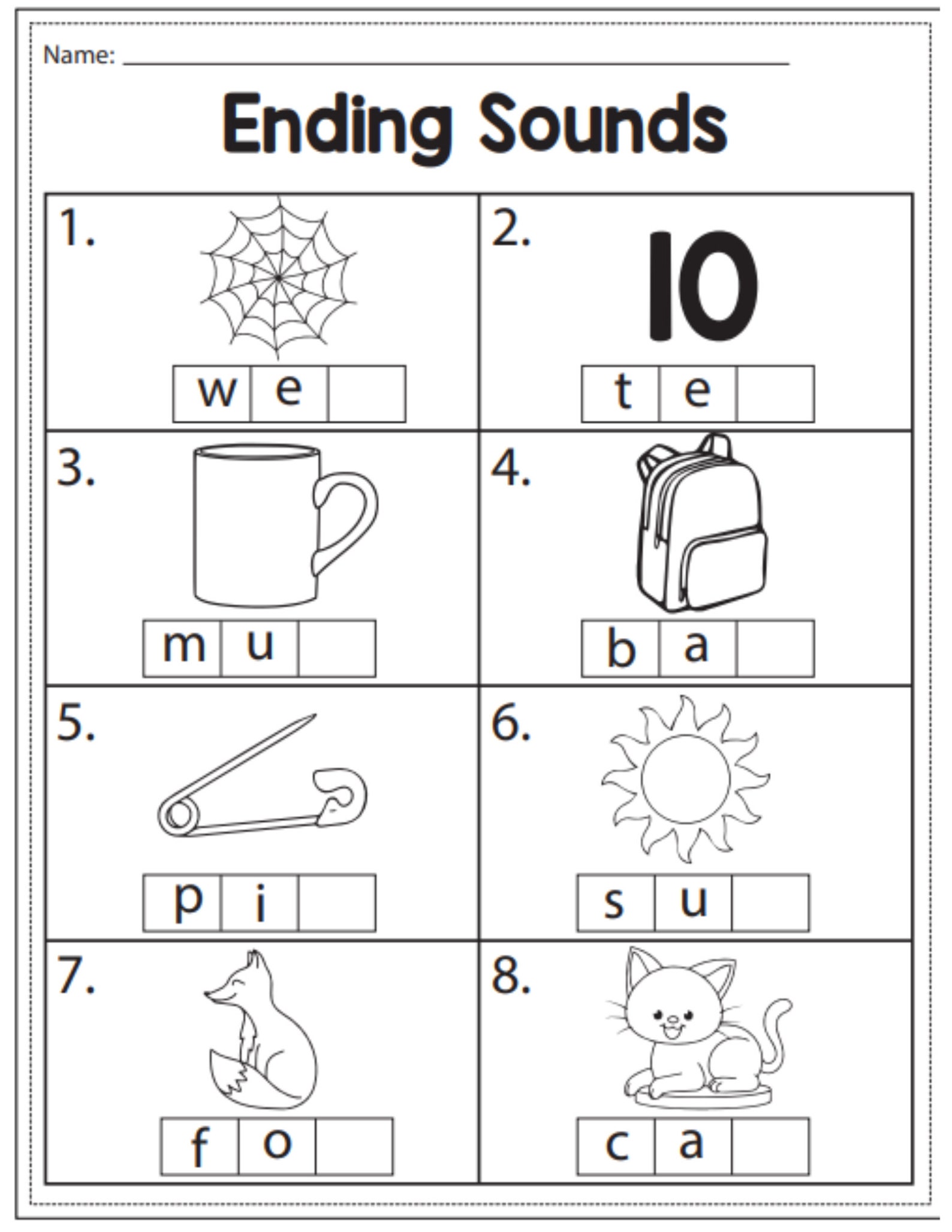 Kindergarten Fall Theme Literacy Workbook-letter Recognition-phonics ...