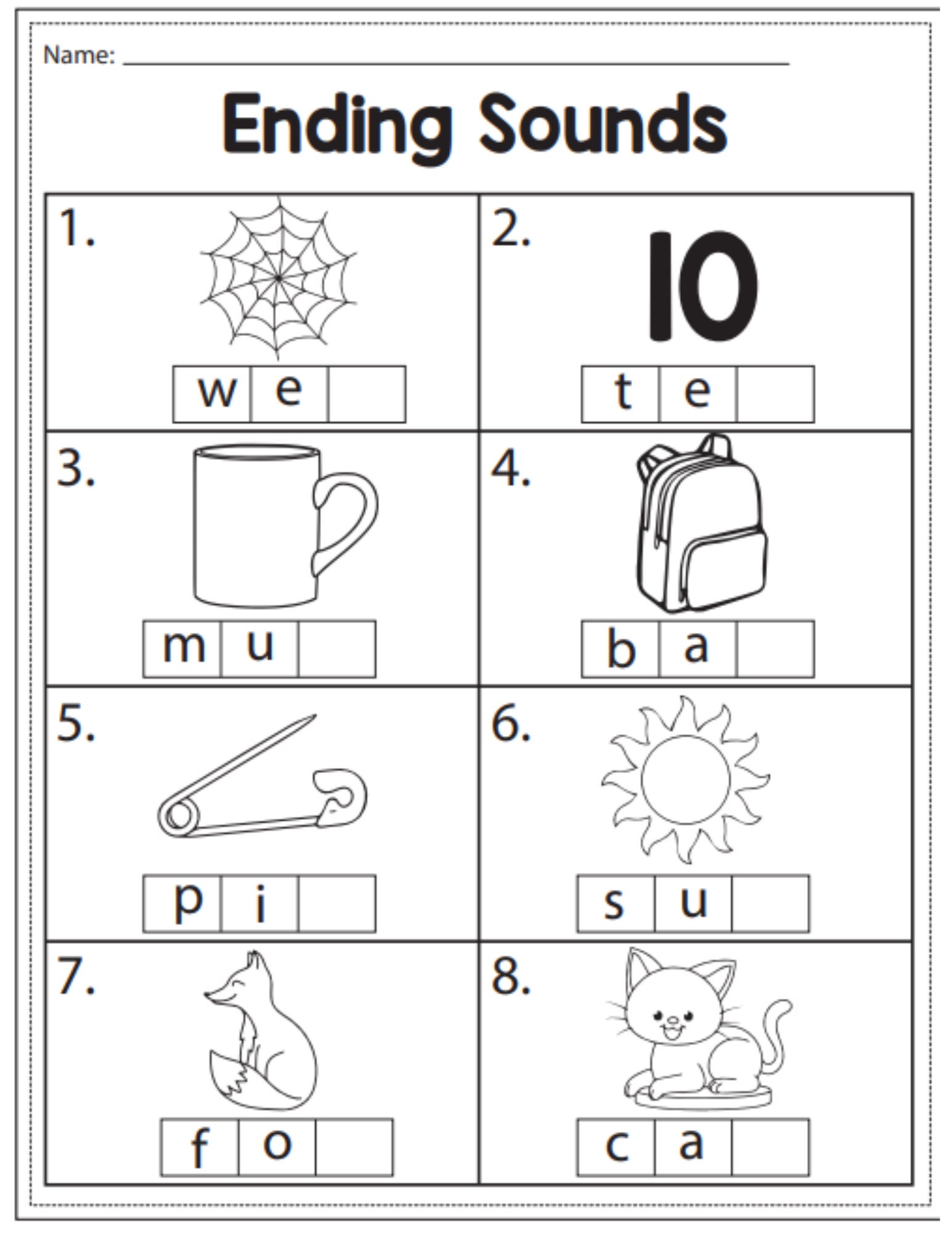 Kindergarten Fall Theme Literacy Workbook-letter Recognition-phonics ...