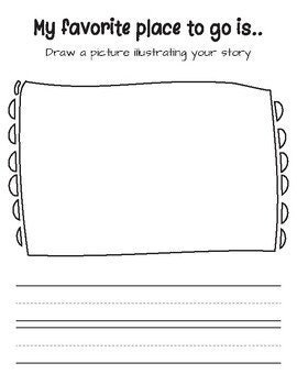 30 Printable Write & Draw Prompts for Kids-writing Activity-creative ...
