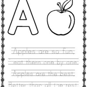 Alphabet Poetry Printable-reading, Tracing & Writing Poetry-abc ...