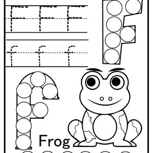 Alphabet Tracing & Dotting Worksheets | Capital and Lowercase Letter ...