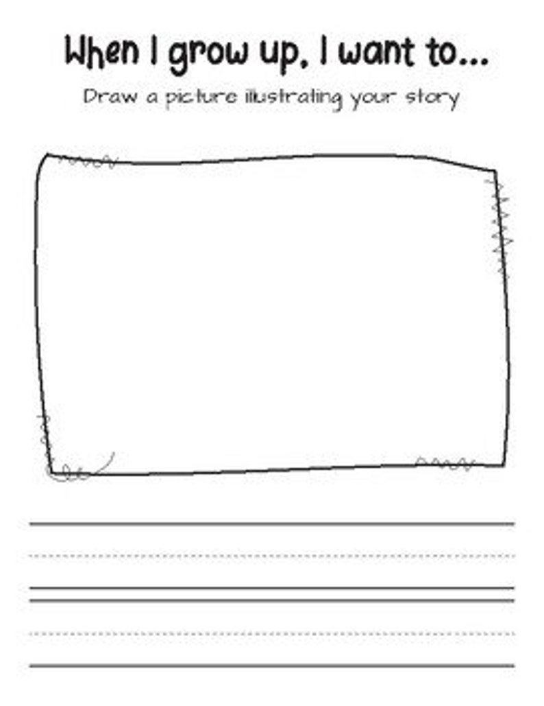 30 Printable Write & Draw Prompts for Kids-writing Activity-creative ...