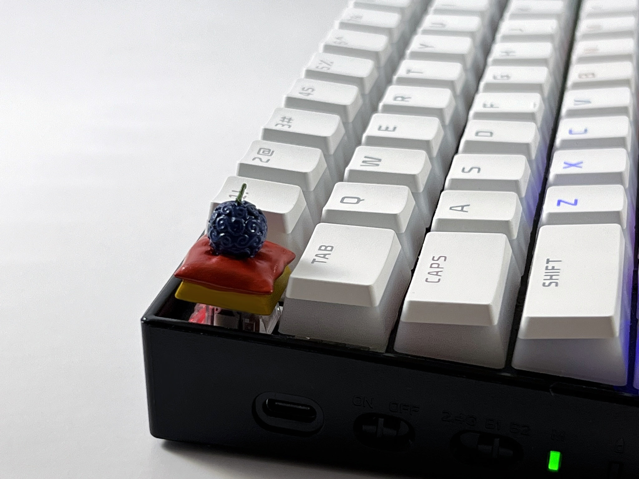 Devil Fruit Keycap Gomu Gomu - Etsy