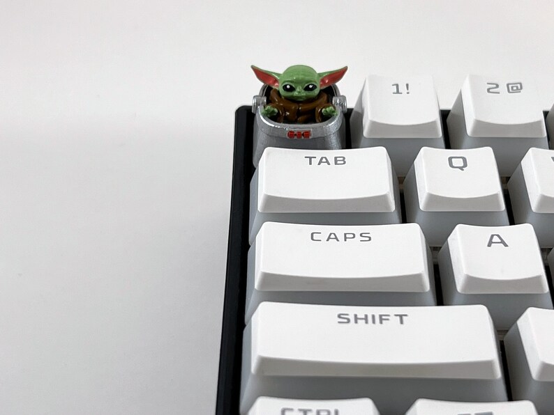 Baby Yoda Keycap - Etsy