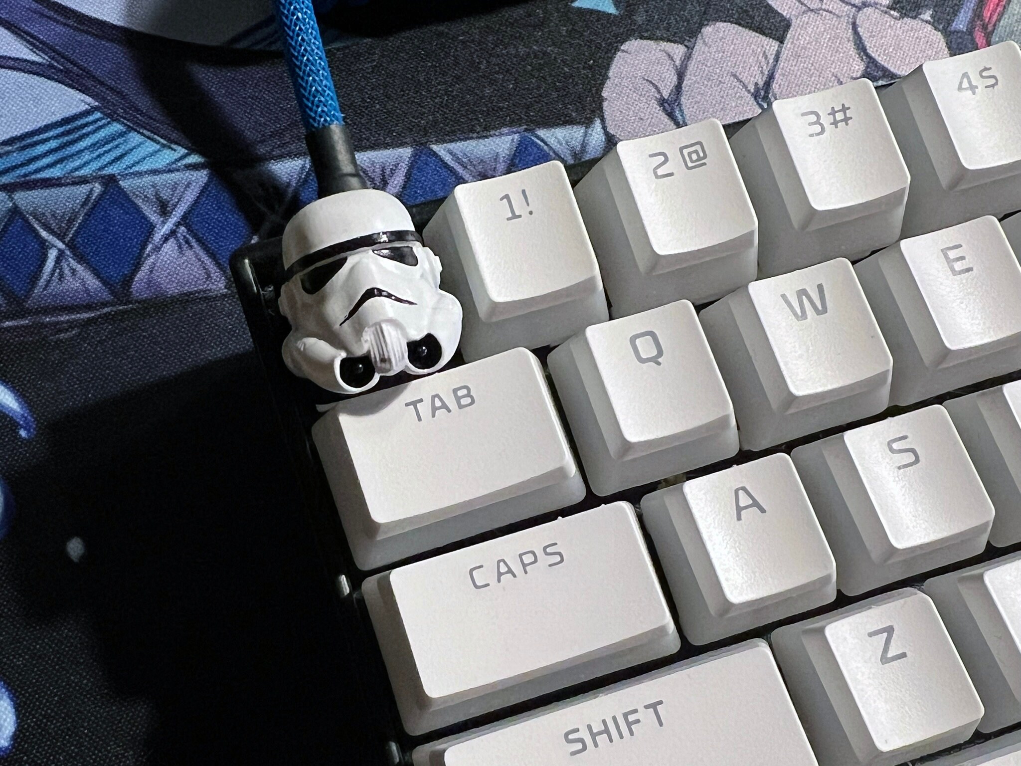 Storm Trooper Keycap - Etsy