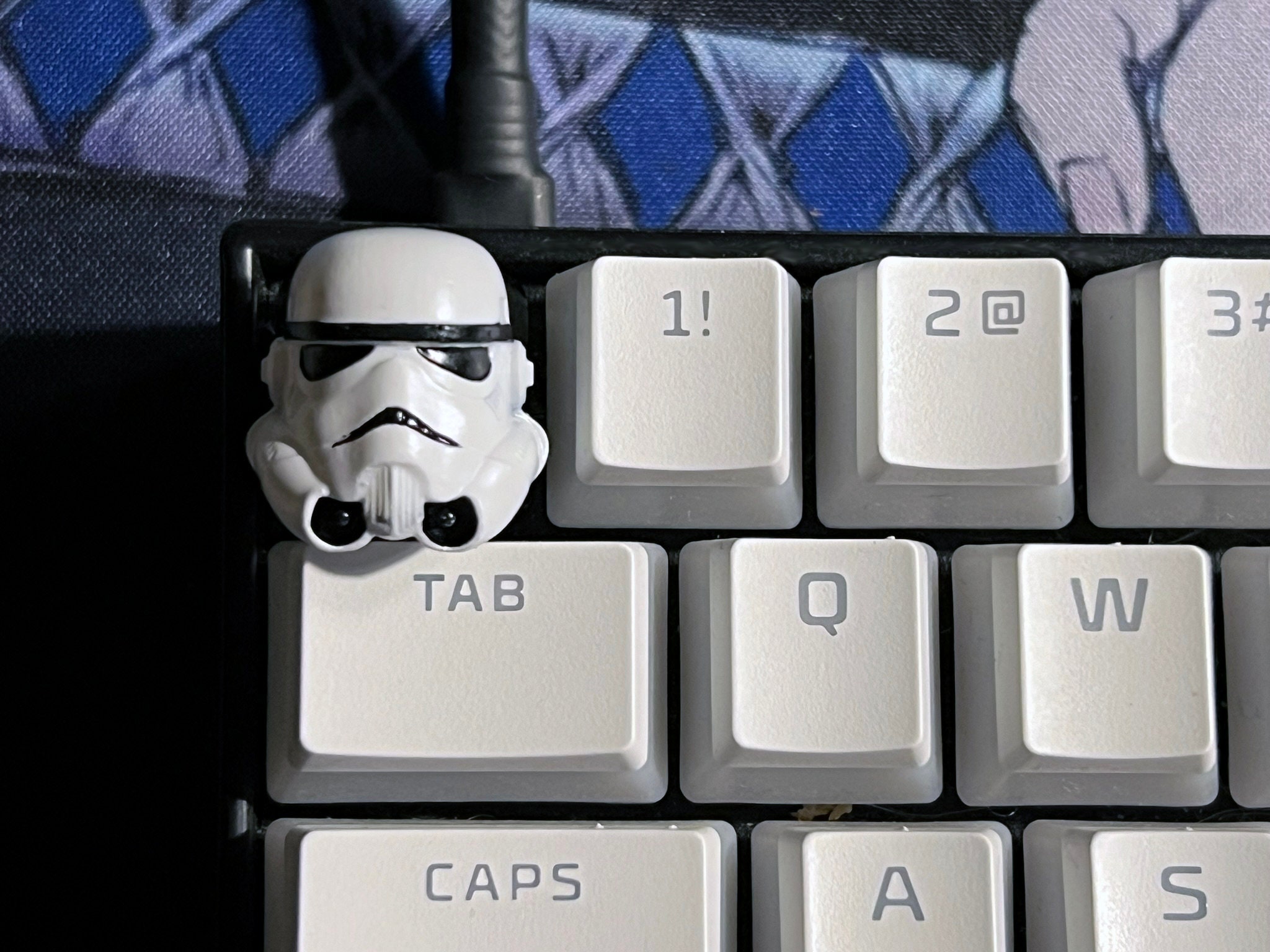 Storm Trooper Keycap - Etsy