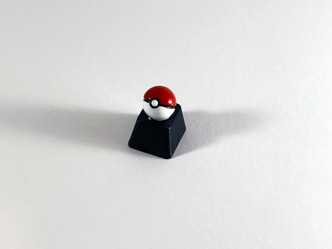 Poke Ball Keycap - Etsy