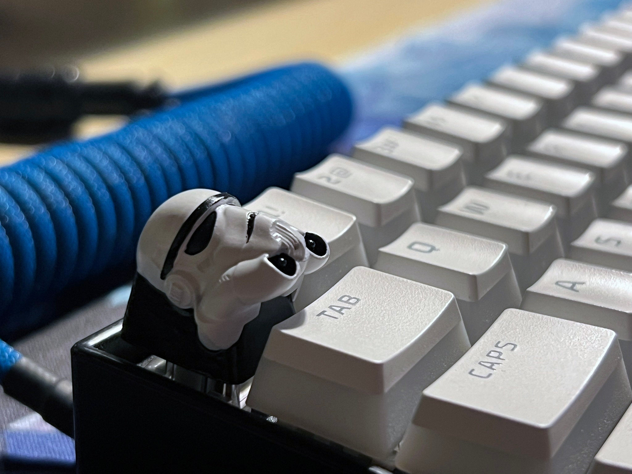 Storm Trooper Keycap - Etsy