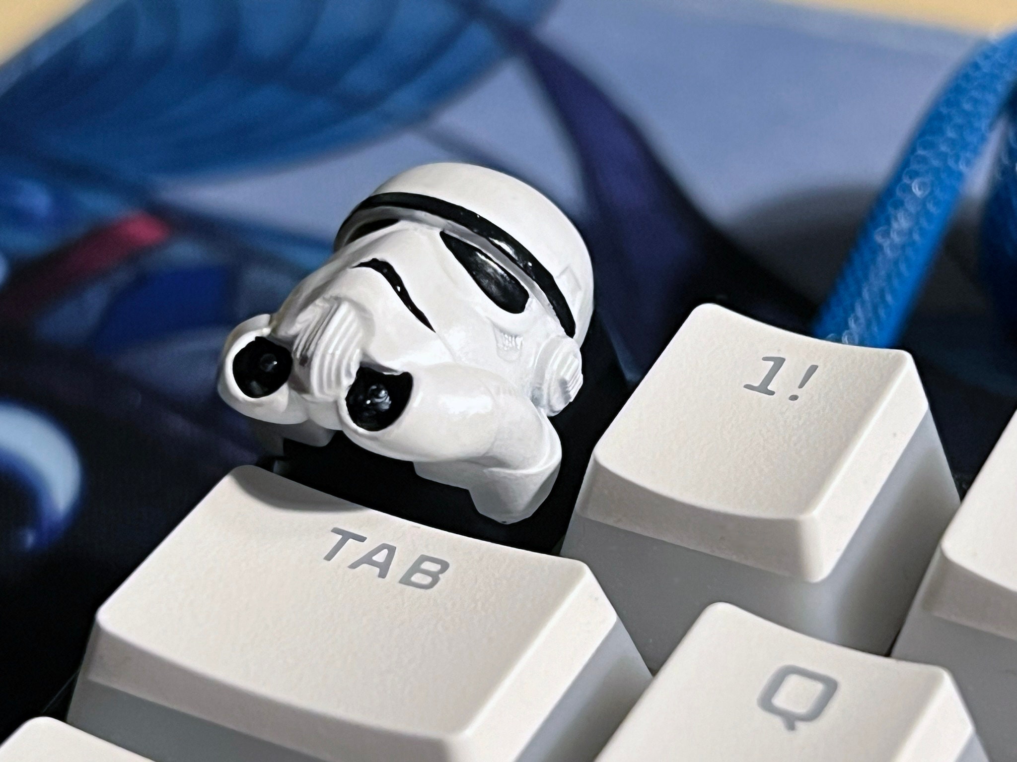 Storm Trooper Keycap - Etsy