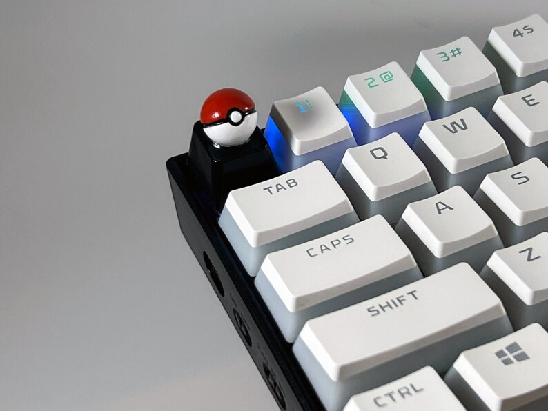 Poke Ball Keycap - Etsy