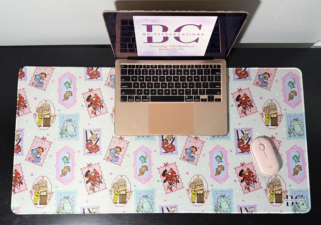 Pixar Pals Desk Mat (16x32) – Disney Pixar Inspired Desk Pad | Cute ...