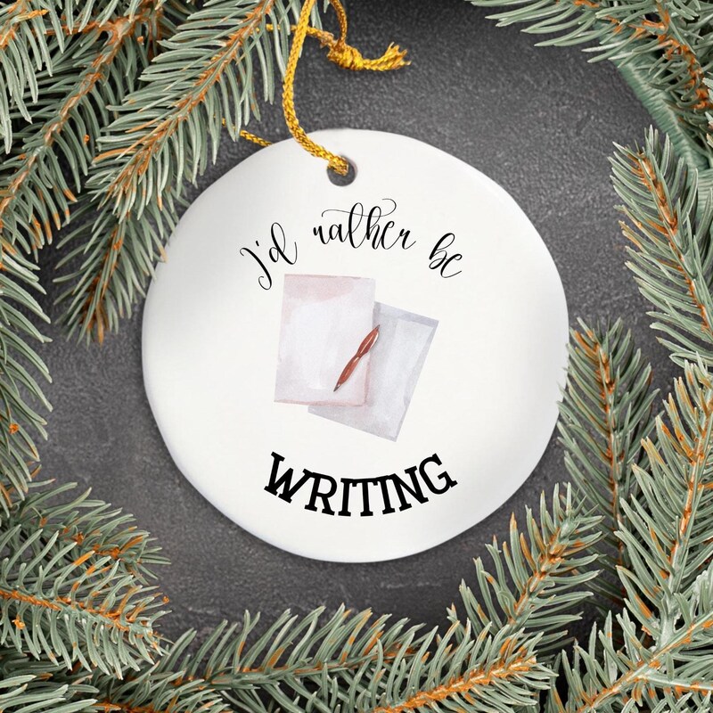 Library Ornament - Etsy