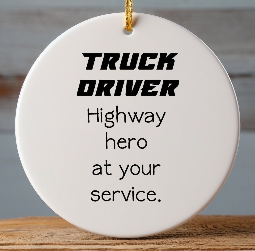 Trucker Gifts for Truck Driver, Truck Driver Appreciation Gifts, Truck ...