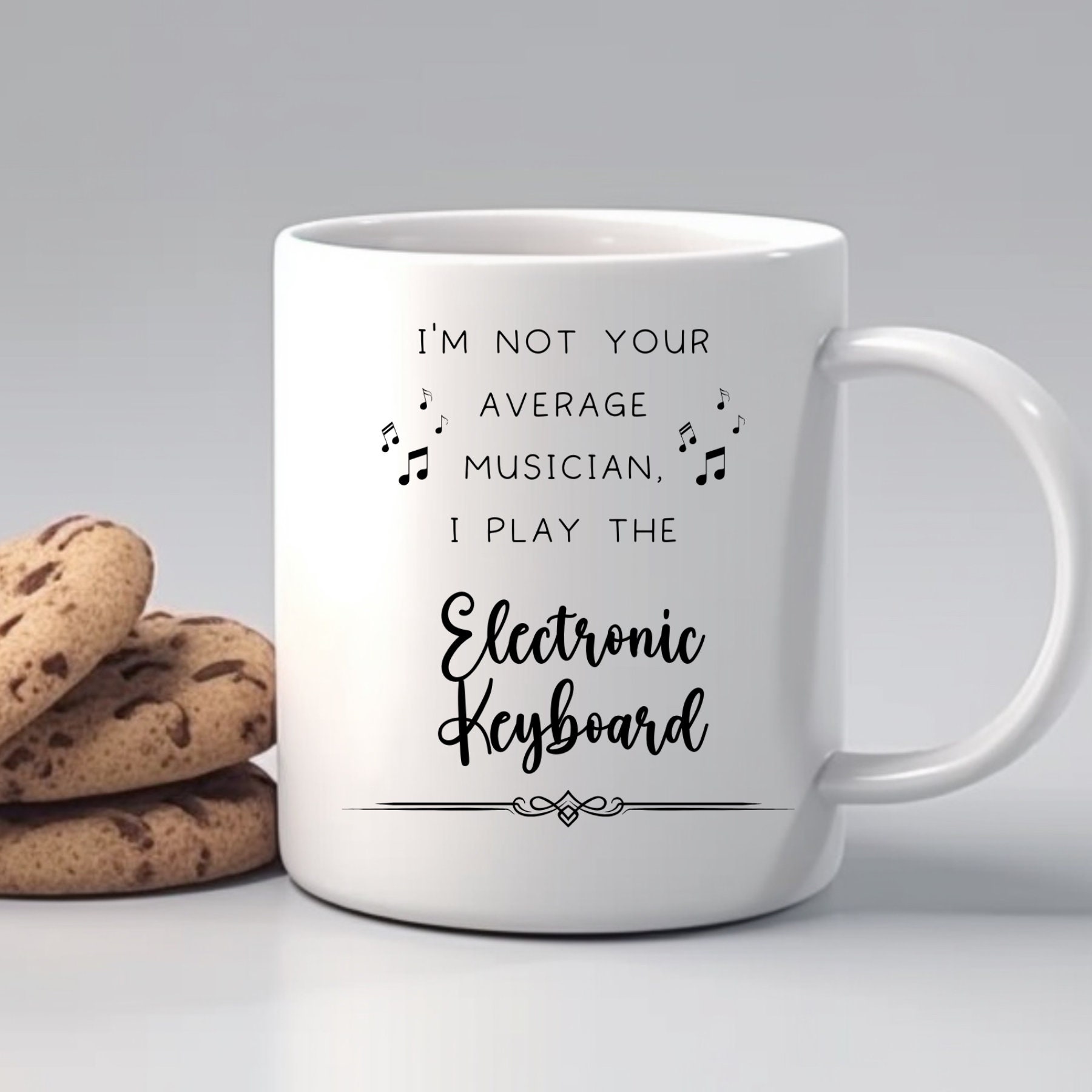 Electronic Keyboard Coffee Mug, Gifts for Best Musician Ever, Gift for ...
