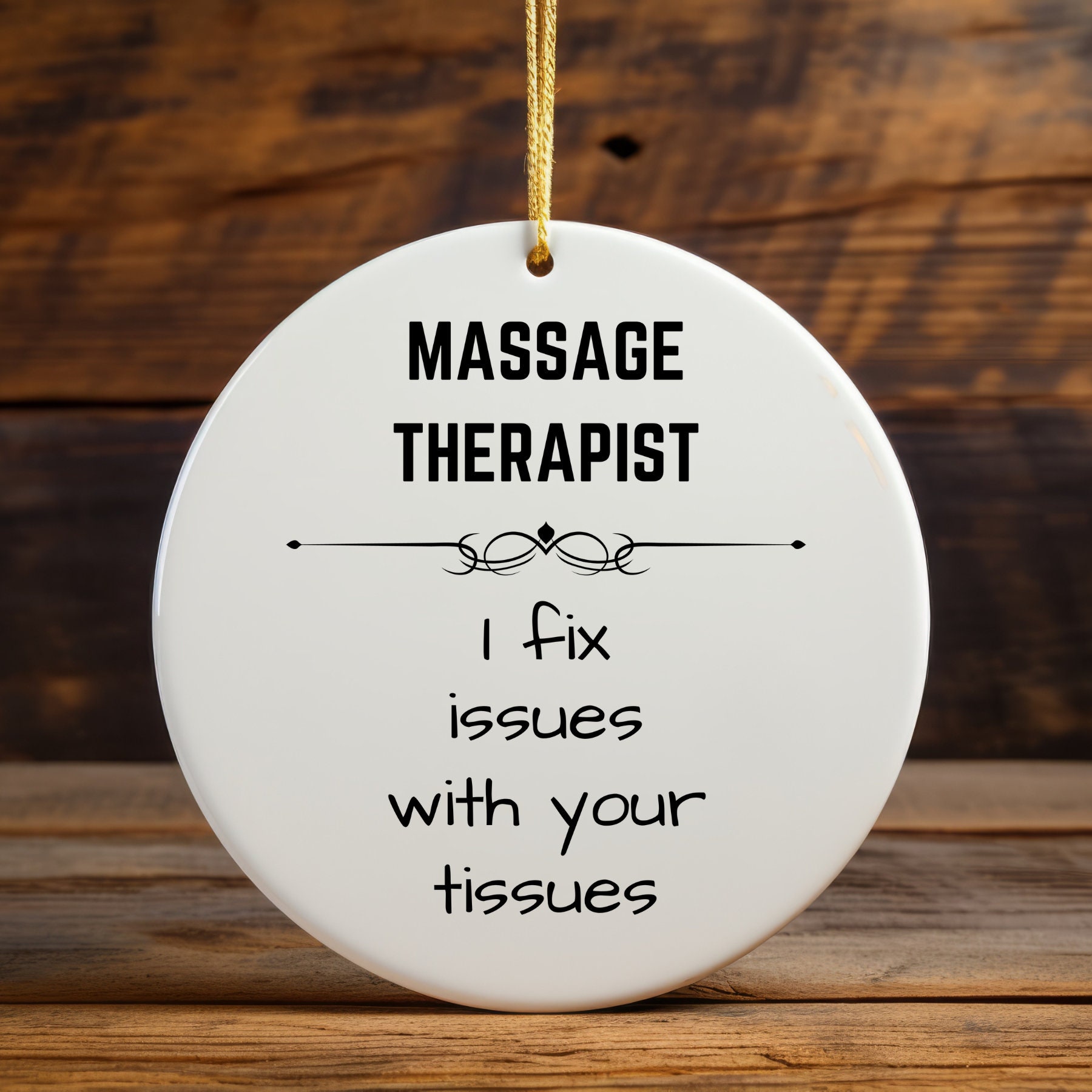 Massage Therapist Gift, Massage Therapy Ornament, Spa Gift, Masseuse ...
