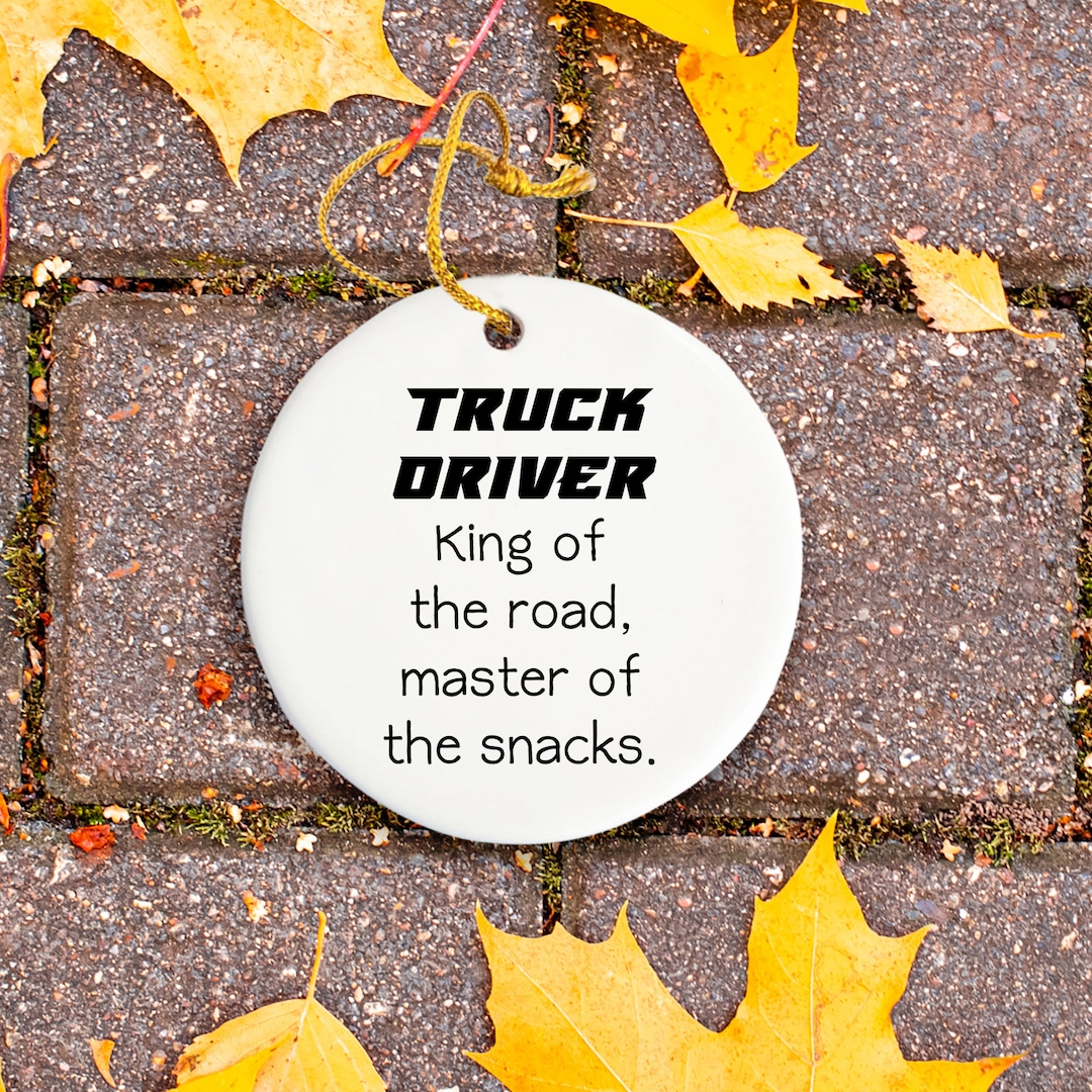 Trucker Gifts for Truck Driver, Semi-trailer Truck Driver, Truck Driver ...