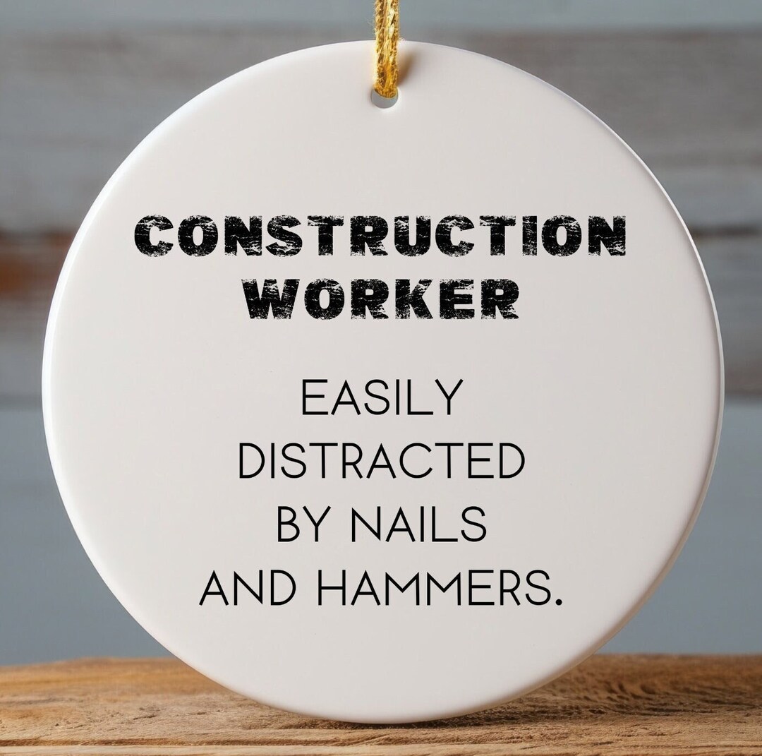 Construction Worker Gift, Handyman Gift, Construction Gift, Builder ...