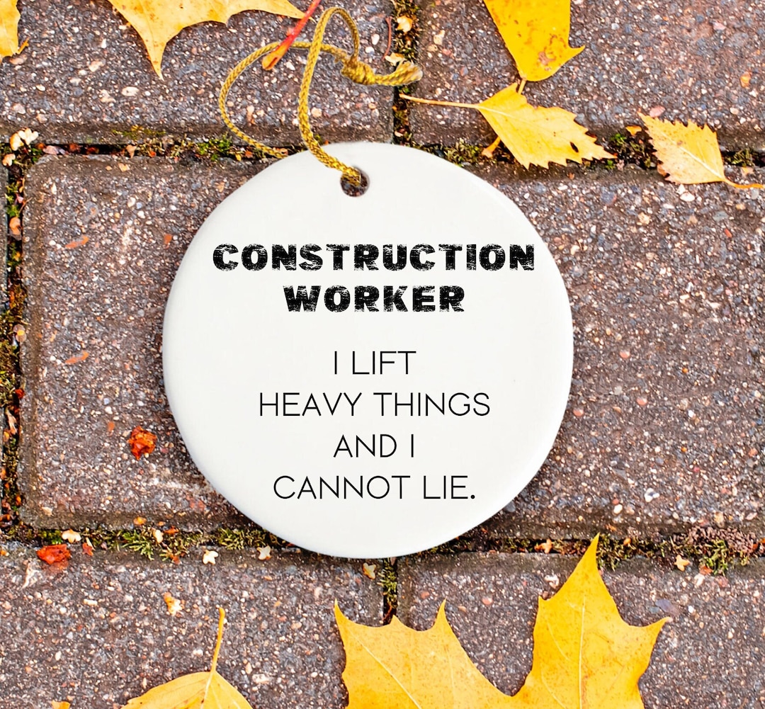 Construction Worker Gift, Gift for Construction Worker, Construction ...