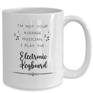 Electronic Keyboard Coffee Mug, Gifts for Best Musician Ever, Gift for ...