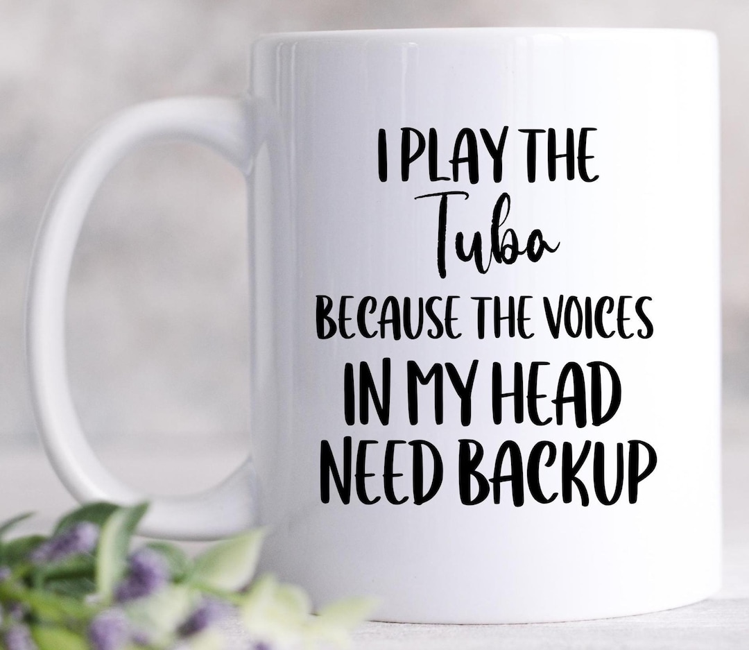 Tuba Coffee Mug, Gift for Tuba Player, Gifts for Musicians, Music Gift ...