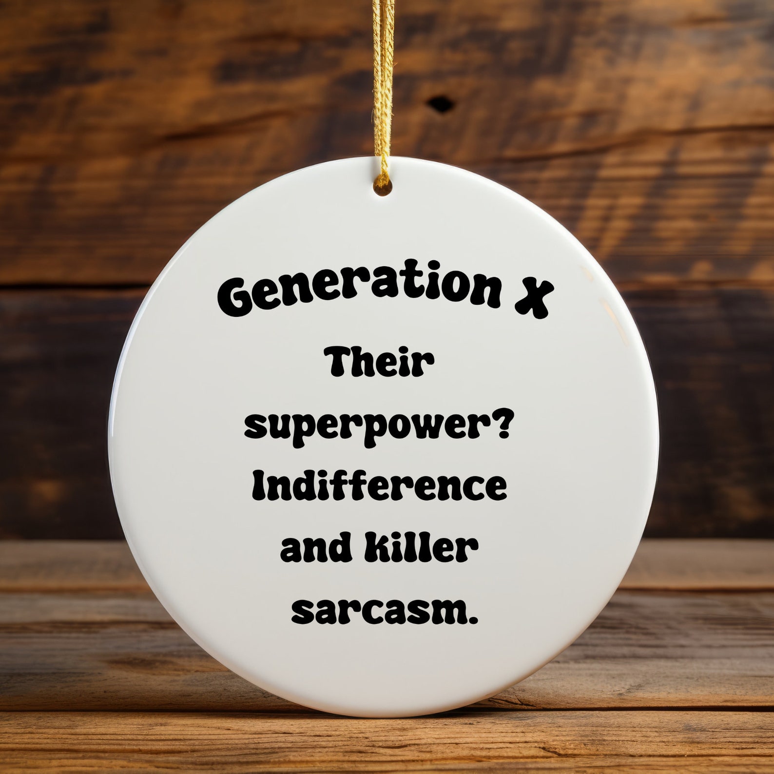 Generation X Gift, Generation X Ornament, Generation X Keepsake, 80s ...