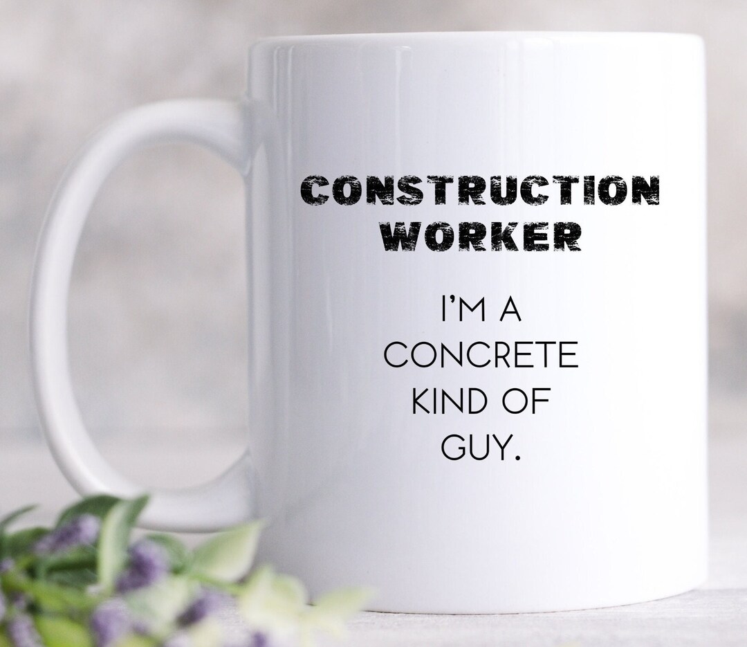 Construction Worker Gift, Construction Gift, Builder Coffee Mug, Gift ...