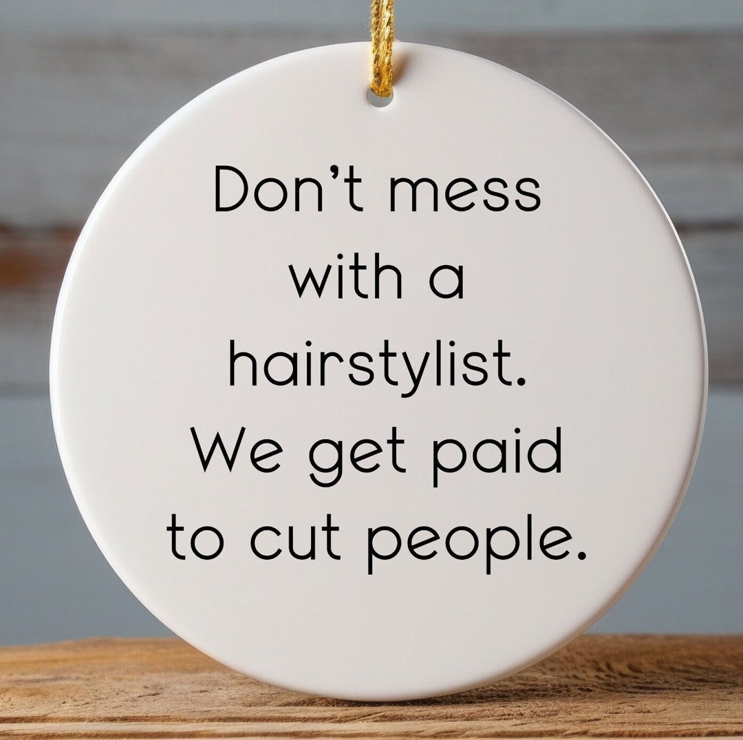Hairdresser Gift, Hair Stylist Gift, Hairstylist Gift, Hair Dresser ...