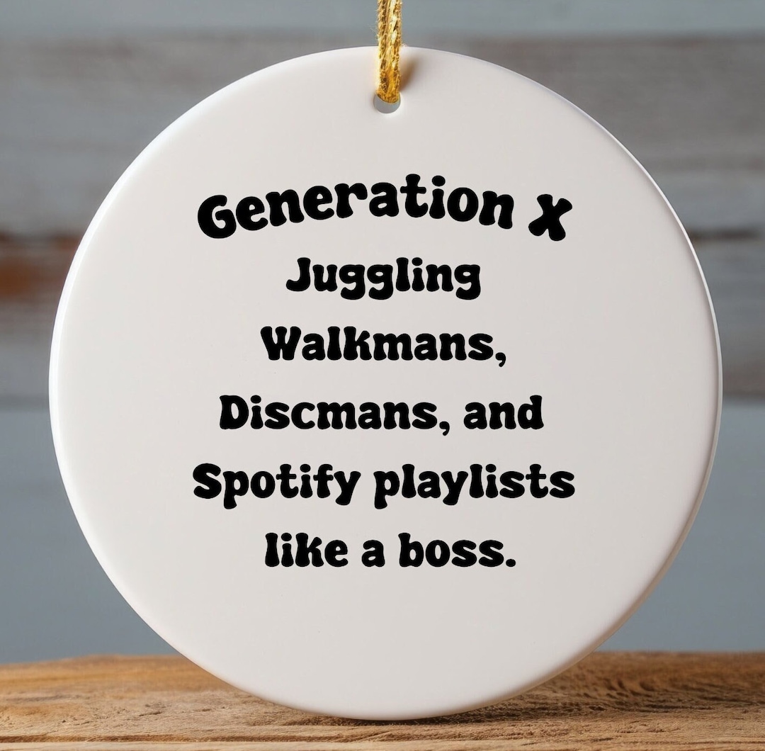 Cool Gen X Gift, Birthday Gift for Genxer, Gen X Gift, 80s Nostalgia ...