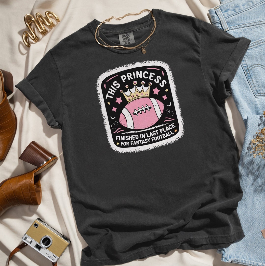 Fantasy Football Shirt Football Princess Football Shirt Fantasy ...