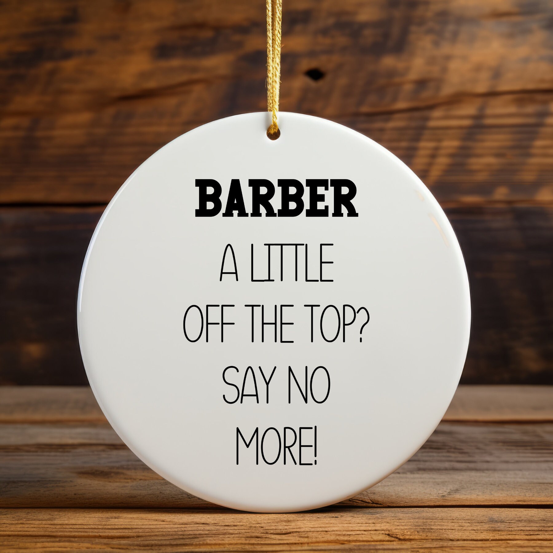 Barber Gifts, Barber Shop, Barber Shop Ornament, Hair Stylist Gift ...