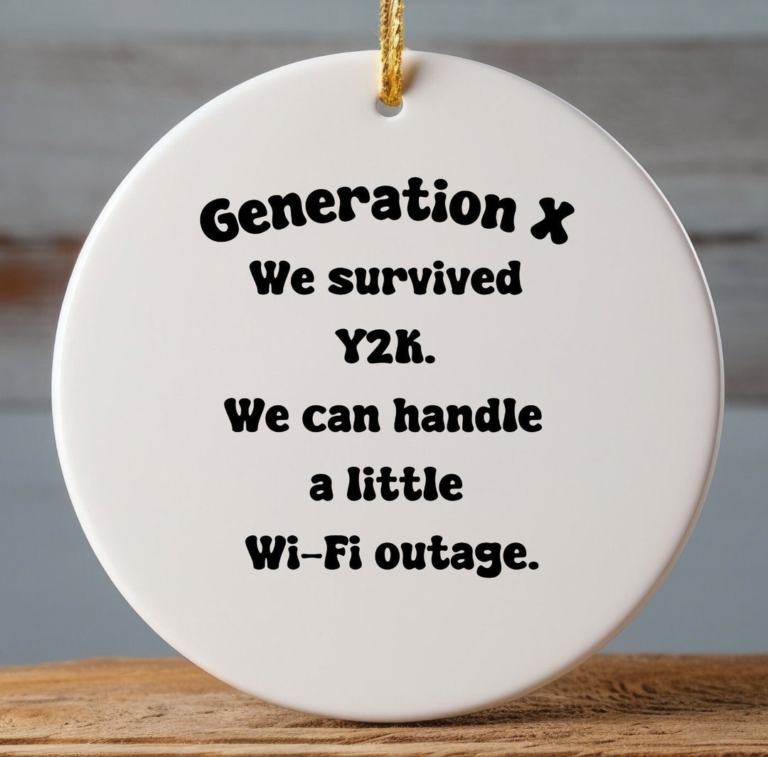 Generation X Gift, Cool Gen X Gift, Birthday Gift for Genxer, Gen X ...